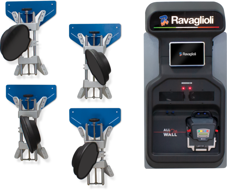 3D wheel aligner RAV3D2.0WALL.4S | Light version - Ravaglioli