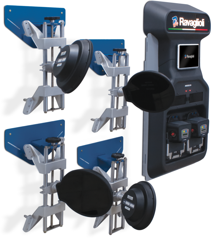 3D wheel aligner RAV3D2.0WALL.4S | Light version - Ravaglioli
