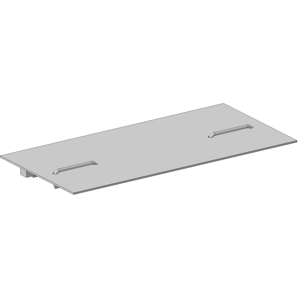 Drive-through covers for brake testers | 1 set / 2 pieces - Ravaglioli
