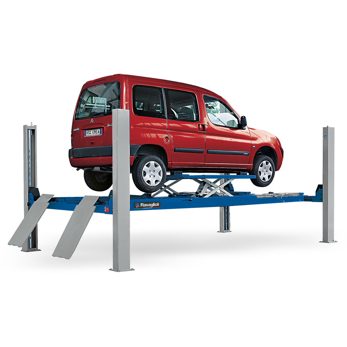 Pont élévateur à 4 colonnes RAV4406LSI - Ravaglioli