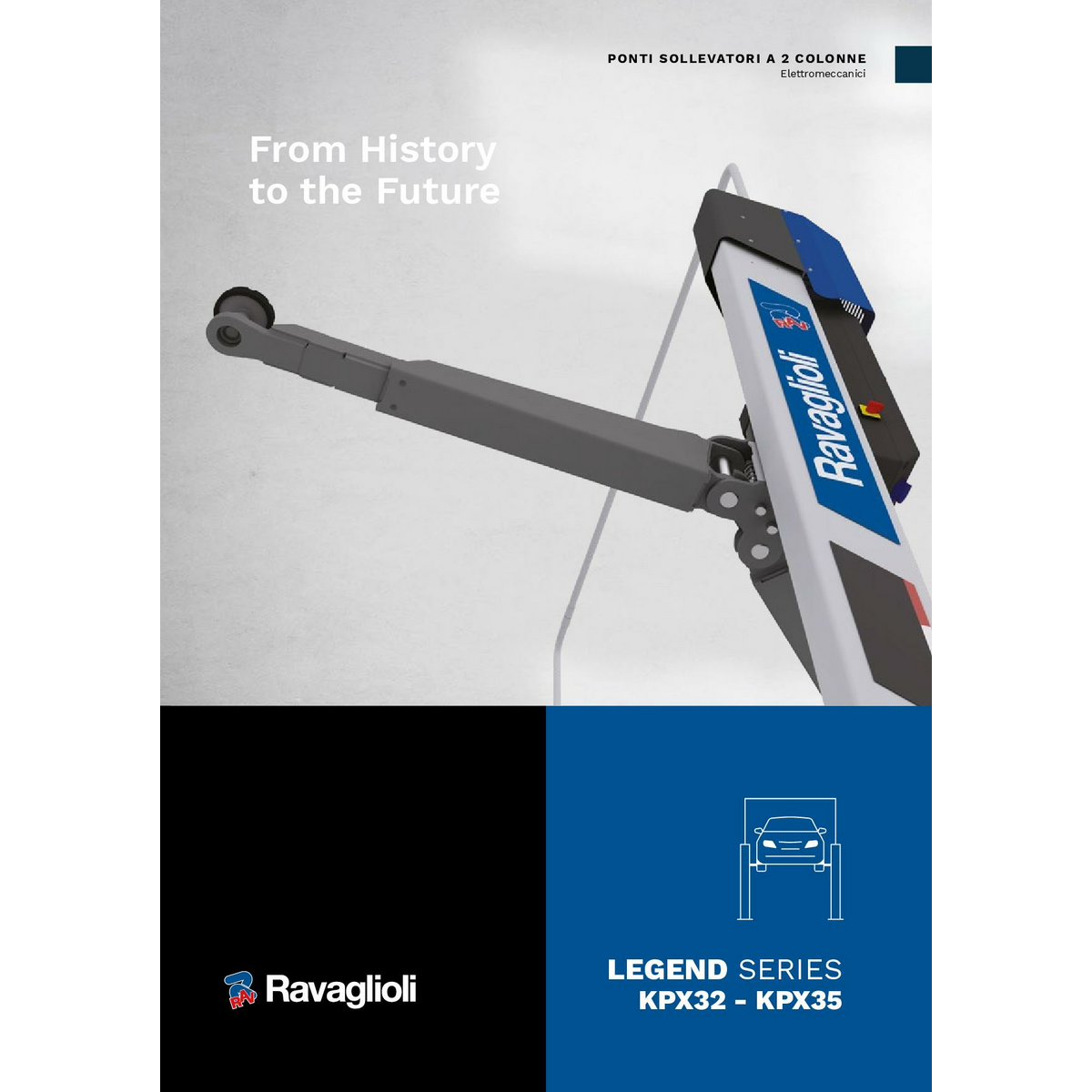 2-post lift KPX32 - Ravaglioli