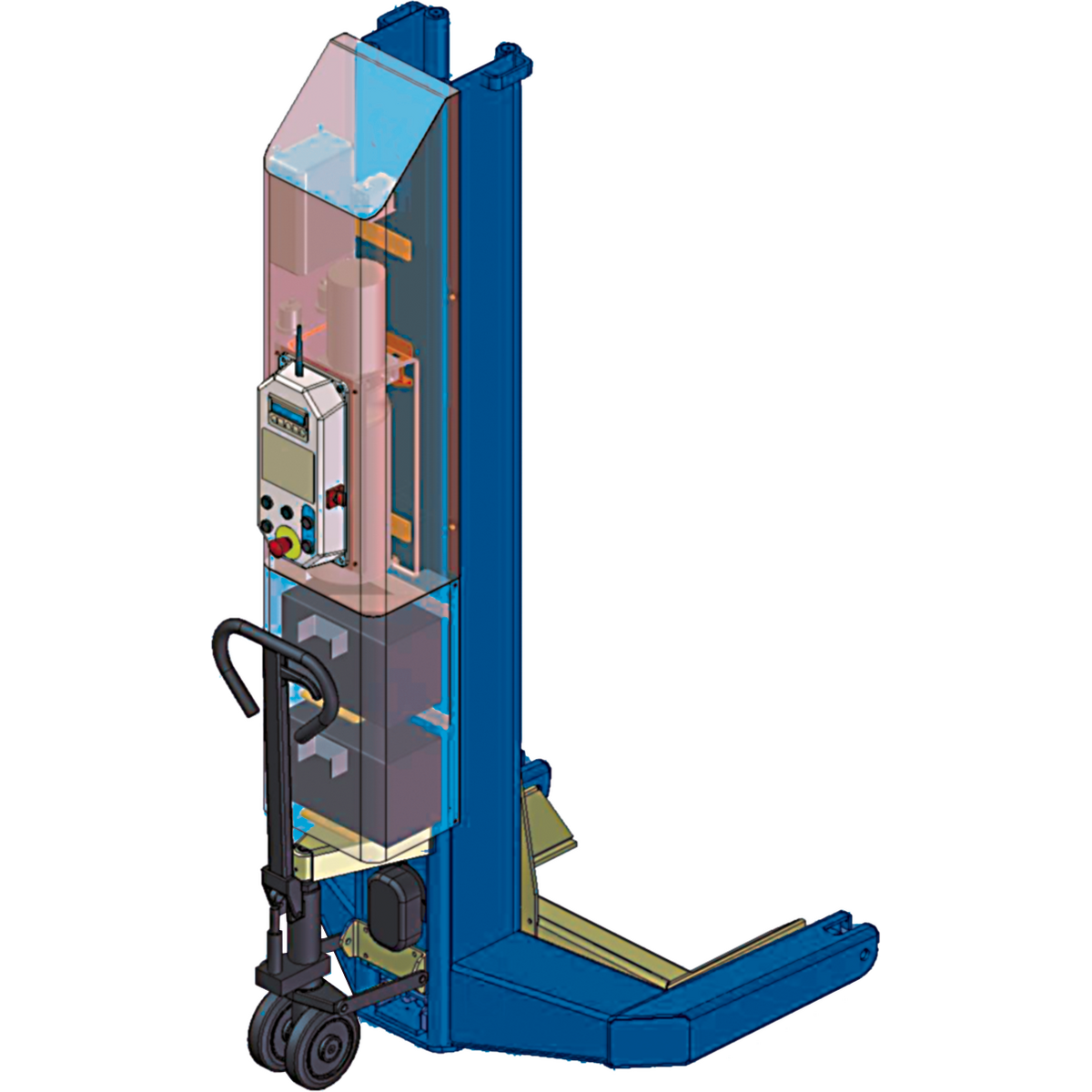 Mobile column lift RAV307H.6WS - Ravaglioli