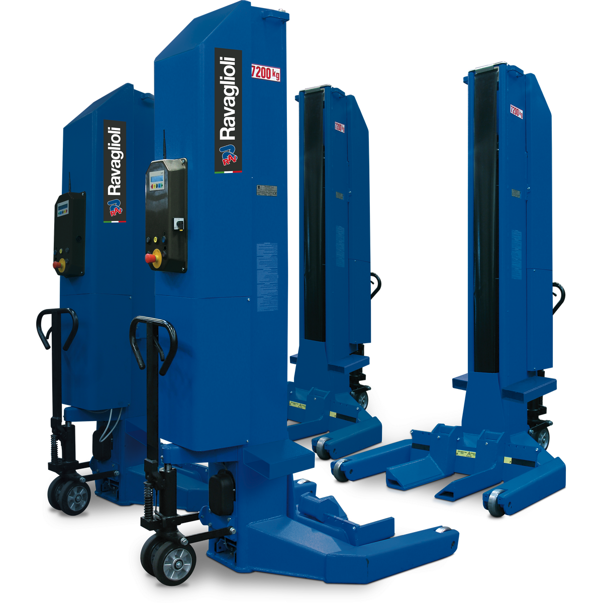 Mobile column lift RAV307H.4WS - Ravaglioli