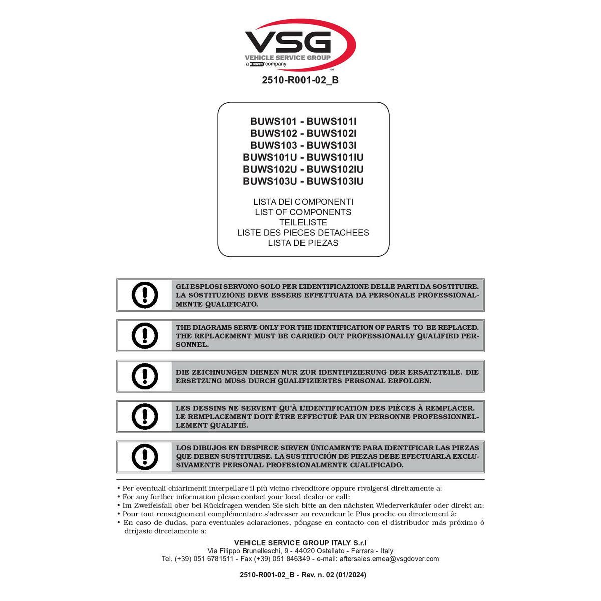 Tyre tread depth measuring system RAVWS101I - Ravaglioli