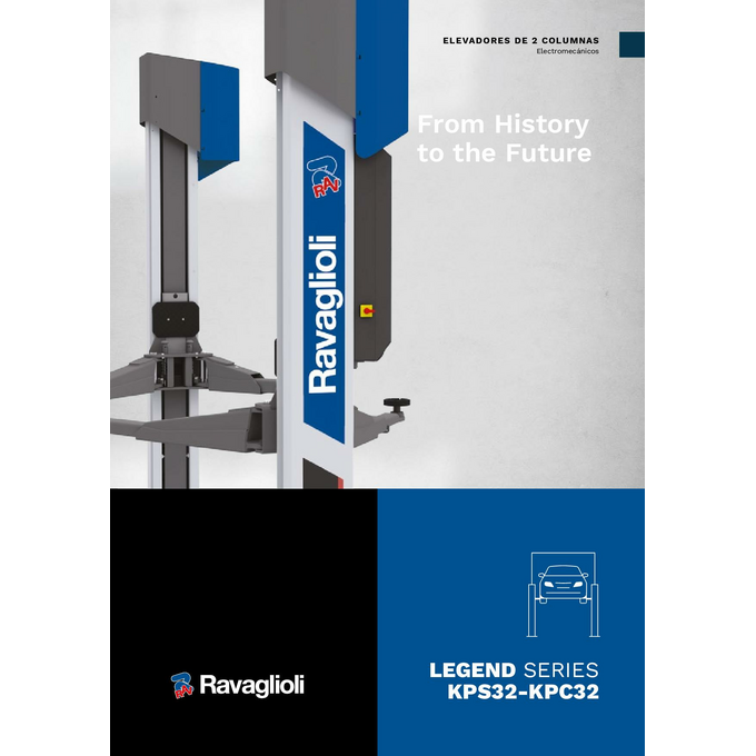 2-post lift KPC32 - Ravaglioli