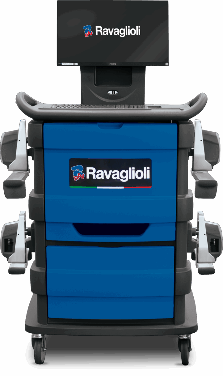 CCD wheel aligner RAVTD 8080P TWS.4 - Ravaglioli