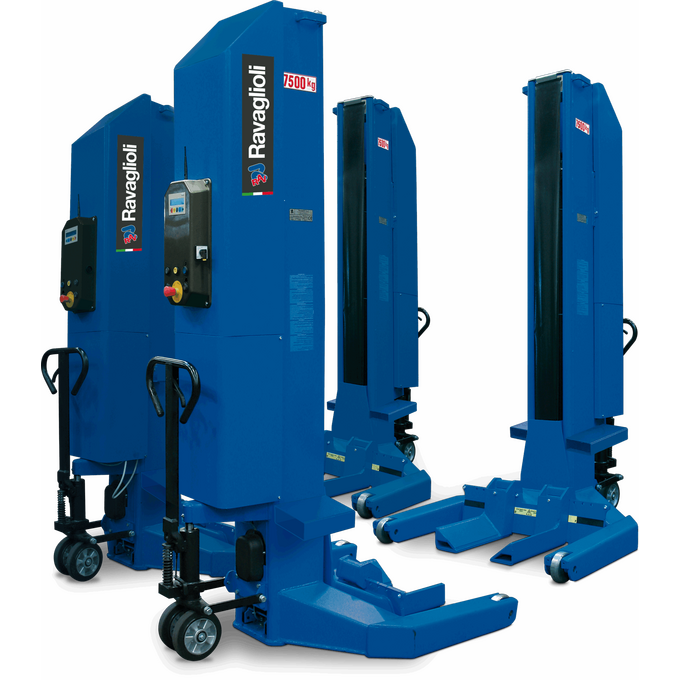 Mobile column lift RAV307H.4WS - Ravaglioli