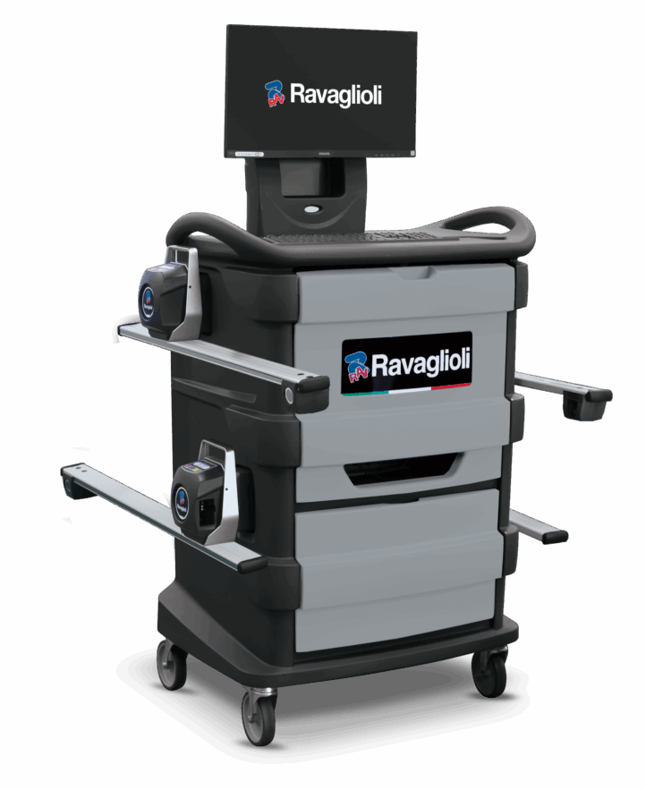 Alineador de ruedas CCD RAVTD 8080P TWS.3 (gris) - Ravaglioli