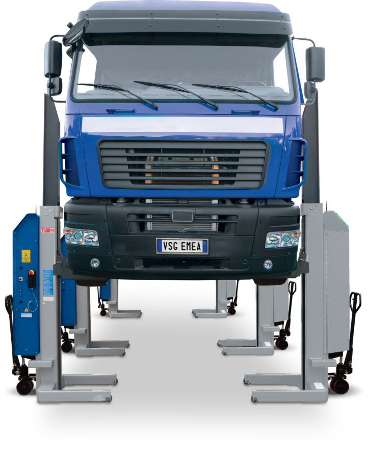 Mobile column lift Alpha Series 4-7.5 - Ravaglioli